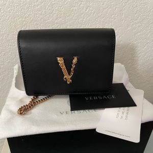 Versace | Bags | New Versace Wallet Chain | Poshmark
